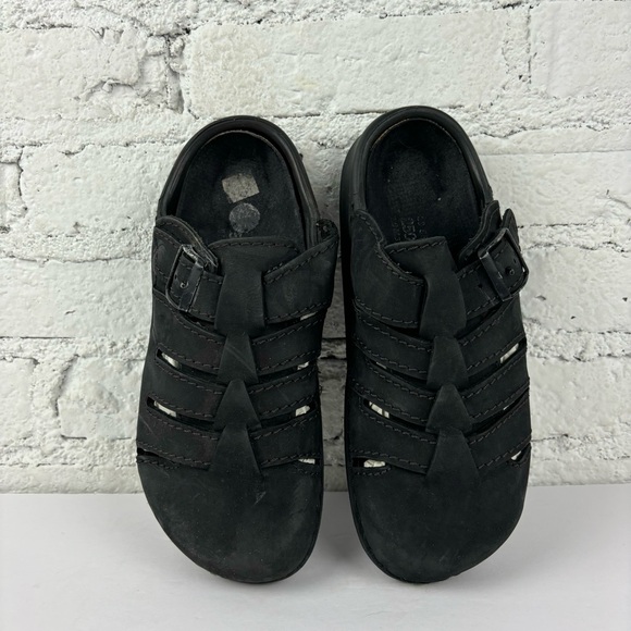 Birkenstock | Shoes | Birkenstock Tatami Fishermans Leather Chunky Mule ...